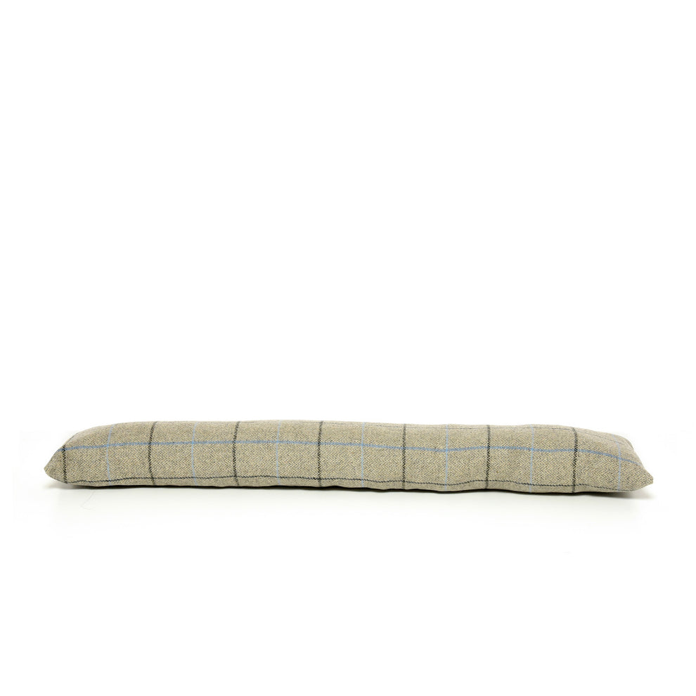 Draught Excluder Tweed Overcheck Silver – Shepherds Country Clothing