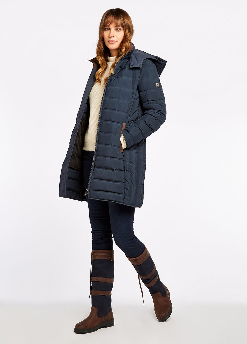 Dubarry Ballybrophy Quilted Jacket - Navy – Shepherds Country Clothing